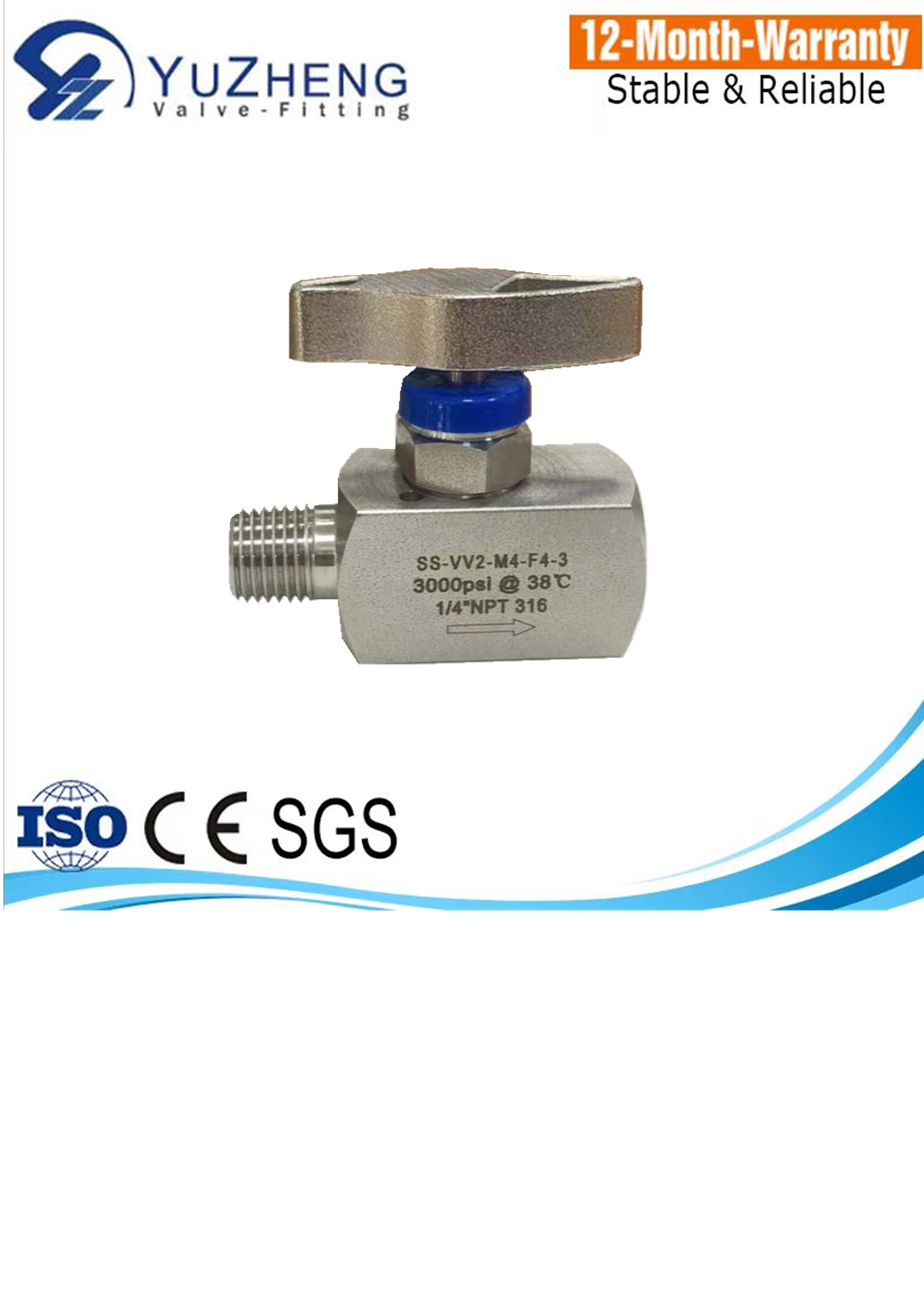 Stainless Steel Needle Valve - Buy Stainless Steel Needle Valve, Needle ...